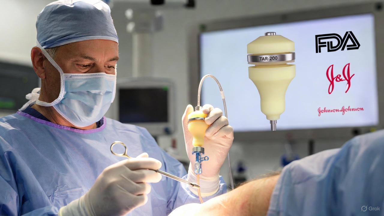 TAR-200: 82% полное исчезновение опухоли при раке мочевого пузыря